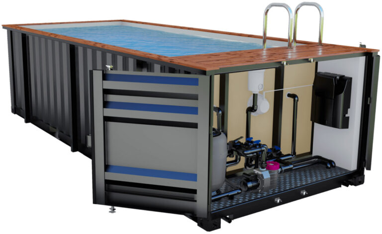 AQUACONTAINER - votre spécialiste de la piscine container en Wallonie